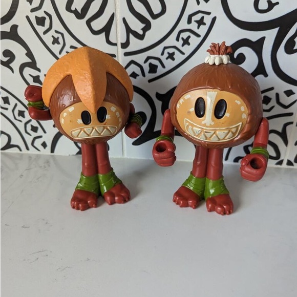 Disney | Toys | Disney Moana Coconuts Lot 2 Set Kakamora Figures Pirate ...